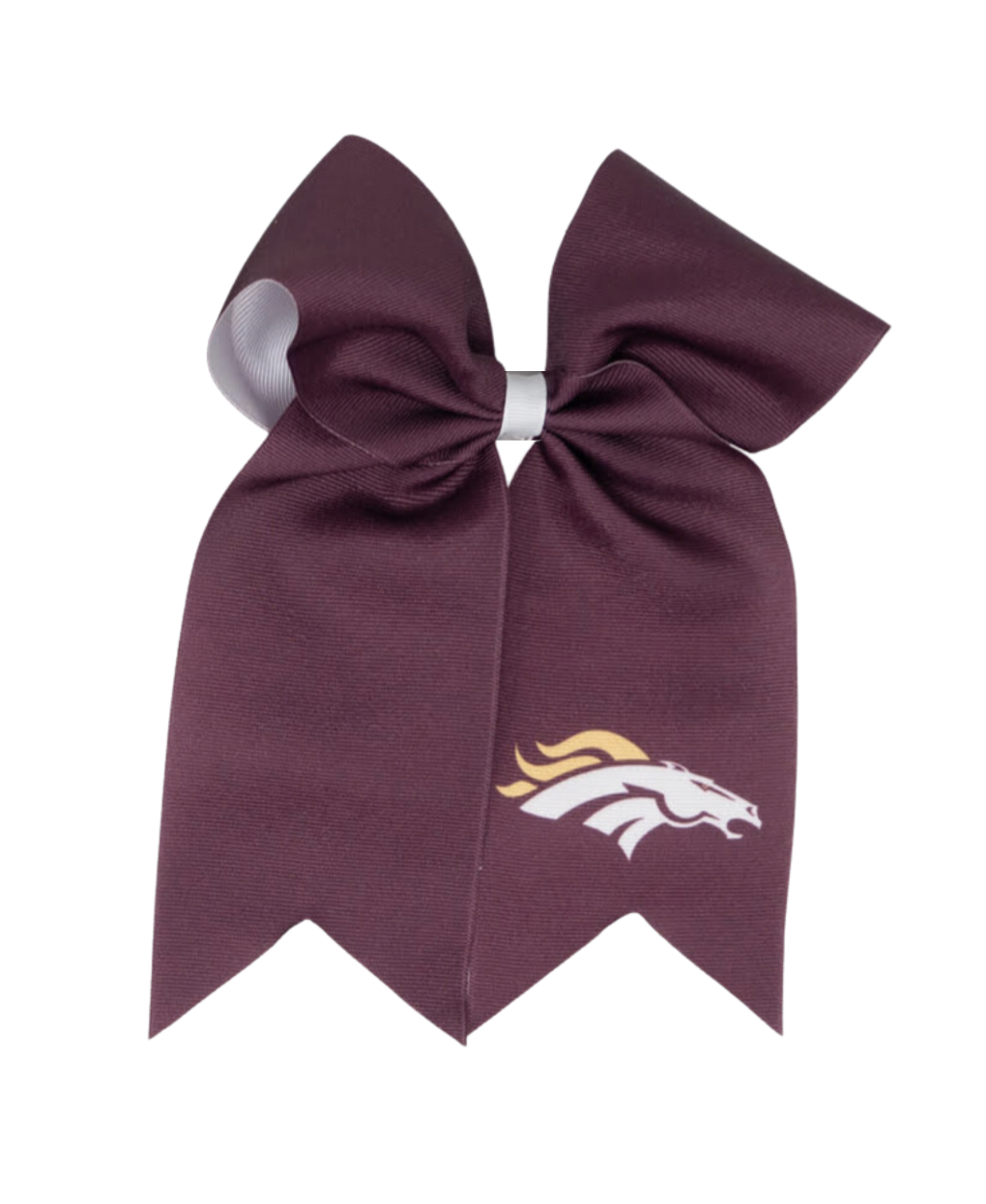 Large Maroon Cheer Bow | MA Corral